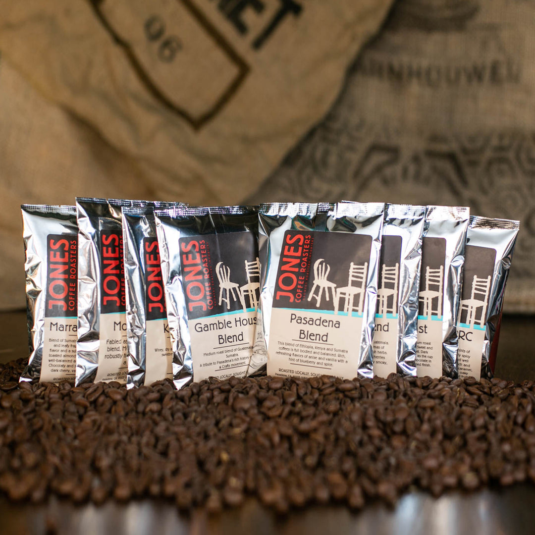 The Best Coffee - Taster's Sampler - Jones Coffee Roasters